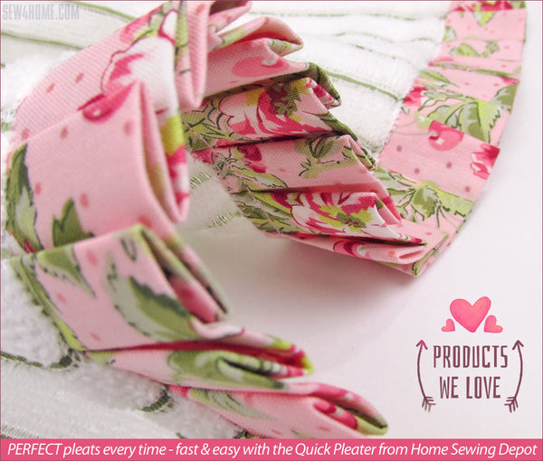 Quick Pleater makes Perfect Pleats for Quilting, Heirloom Sewing and ...