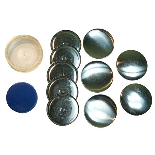 #60 - 1 1/2" DIY Metal Cover Button Kits - Made USA Maxant Buttons