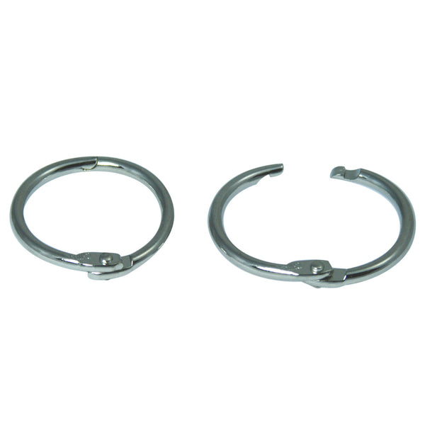 Metal Snap Rings -2 Sizes for Roman Shades, or Window Treatments