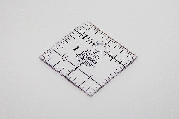 Basic Blocks Ruler - 2" x 2"