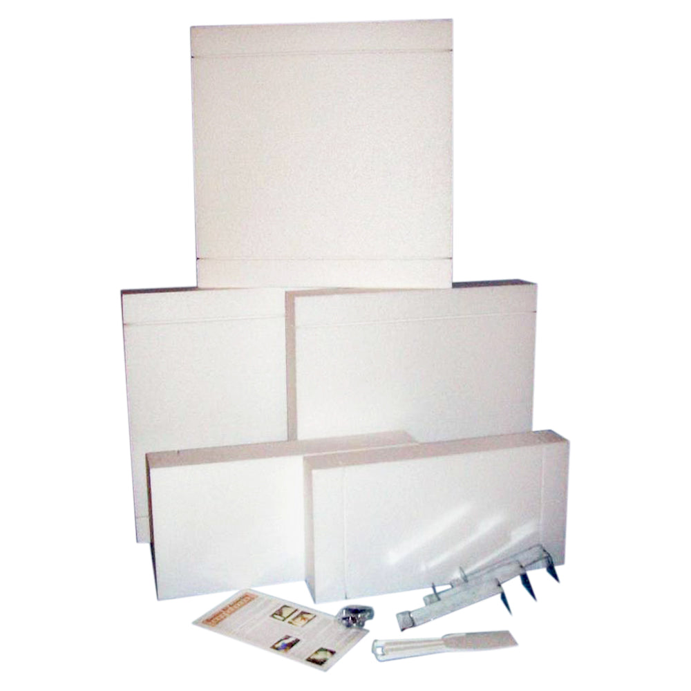 Cosmopolitan 9" Drop Cornice Kit Perfect for Small Living Spaces